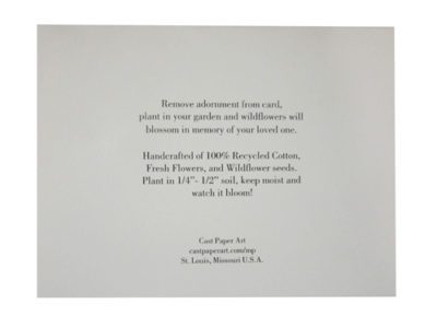 Bulk Sympathy Cards | Hospice Memorial Cards | Cast Paper